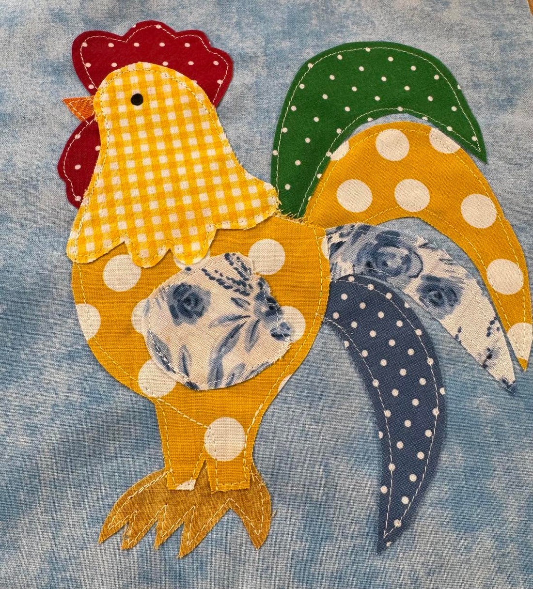 Rooster applique pattern – Lisa’s Little Things LLC