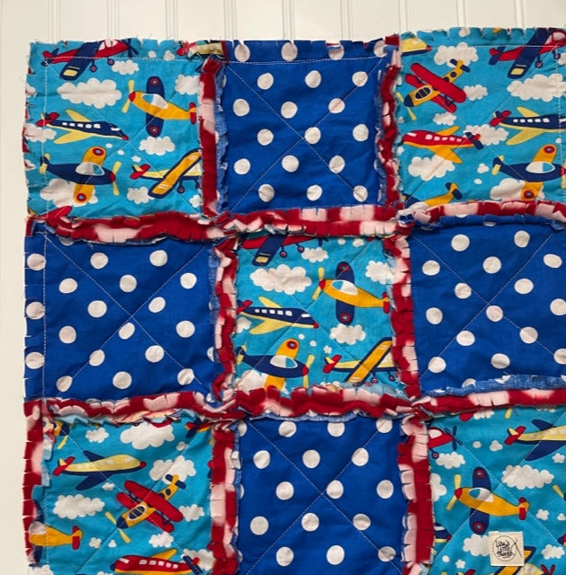 Airplane Attachment quilt – Lisa’s Little Things LLC